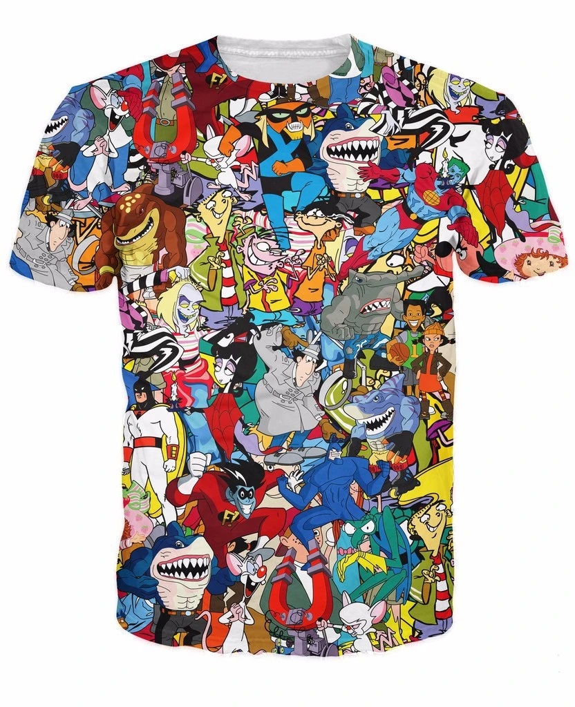 90 s Cartoon Collage T Shirt Shopimarts 90 s Cartoon Collage T Shirt Shopimarts